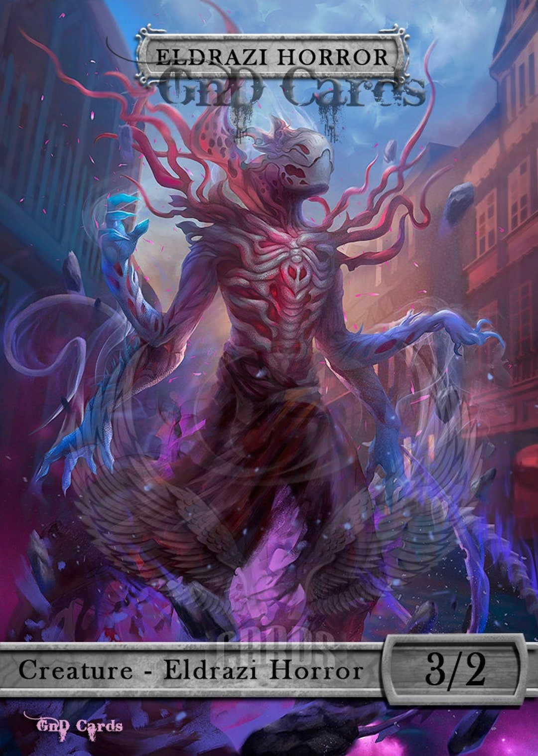 Eldrazi Horror #2 TCG Token Custom Altered - Etsy