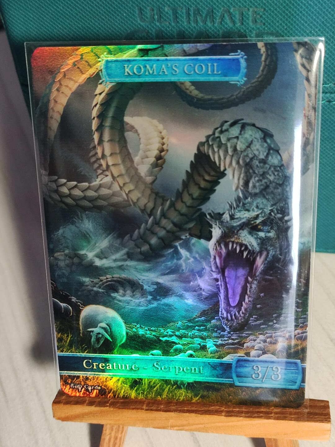 1x Koma's Coil #2 *FOIL LAMINATED* Custom Altered Token - Etsy