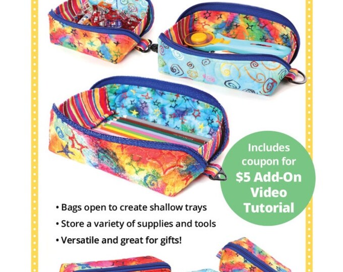 Drop Zone NEW Patterns by Annie Organizer Zipper Tray Caddy PBA307 Bag ...