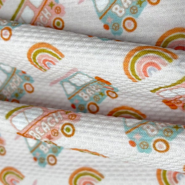 Vw Bus Fabric - Etsy