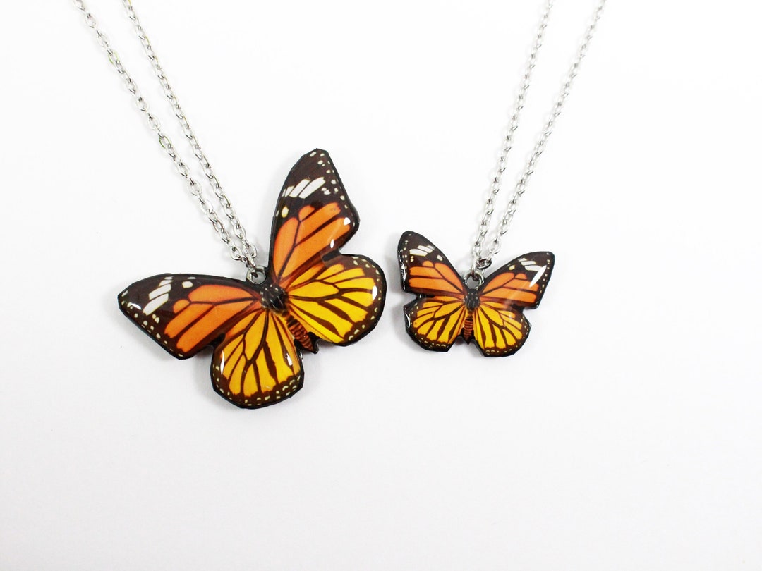 Monarch Butterfly Necklace - Nature's Gift of Transformation ...