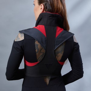 Black Futuristic Vest, Avant Garde Cyberpunk Clothing - OD Women - Etsy