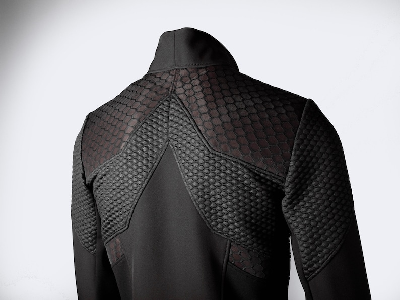 Cyberpunk Jacket, Futuristic Sith Jacket, Techwear Clothing - 388 - Etsy