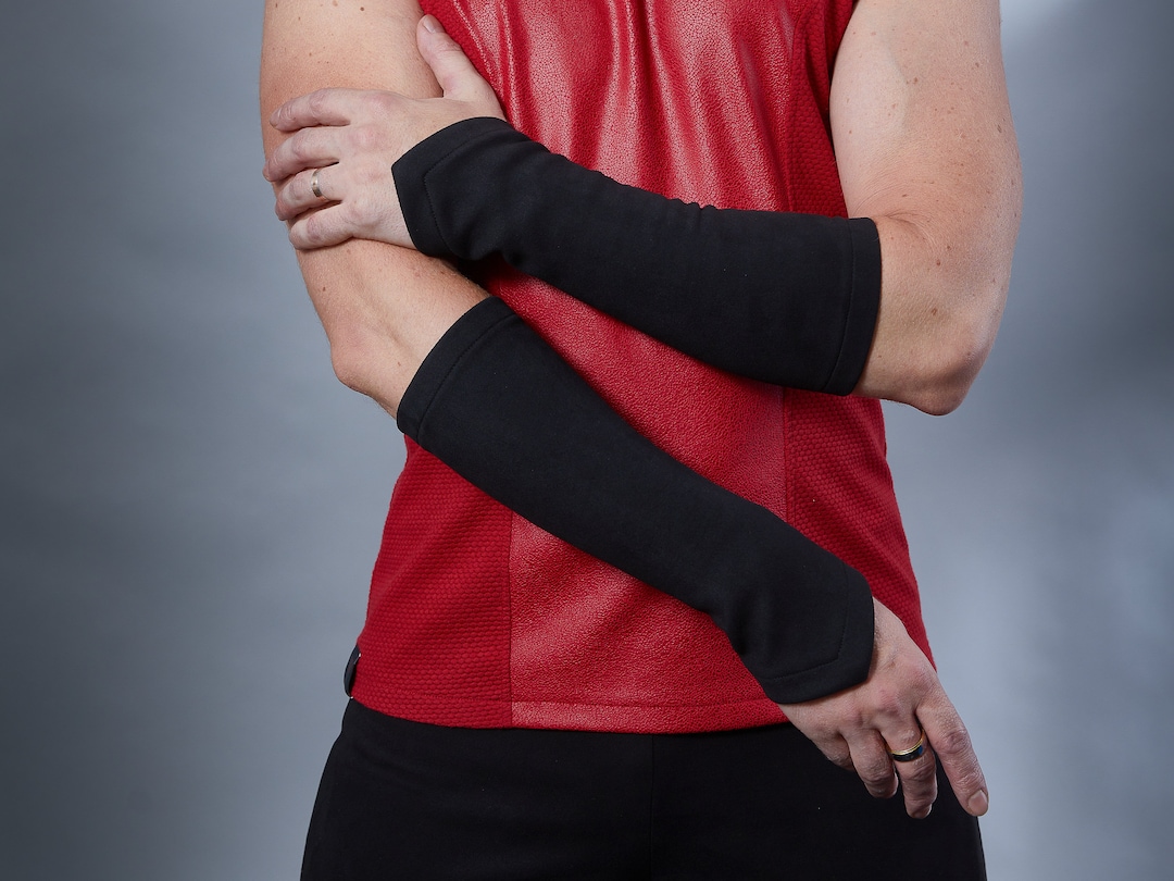 Black Arm Bracers, Unisex Cosplay Accessories - Gau-ls - Etsy