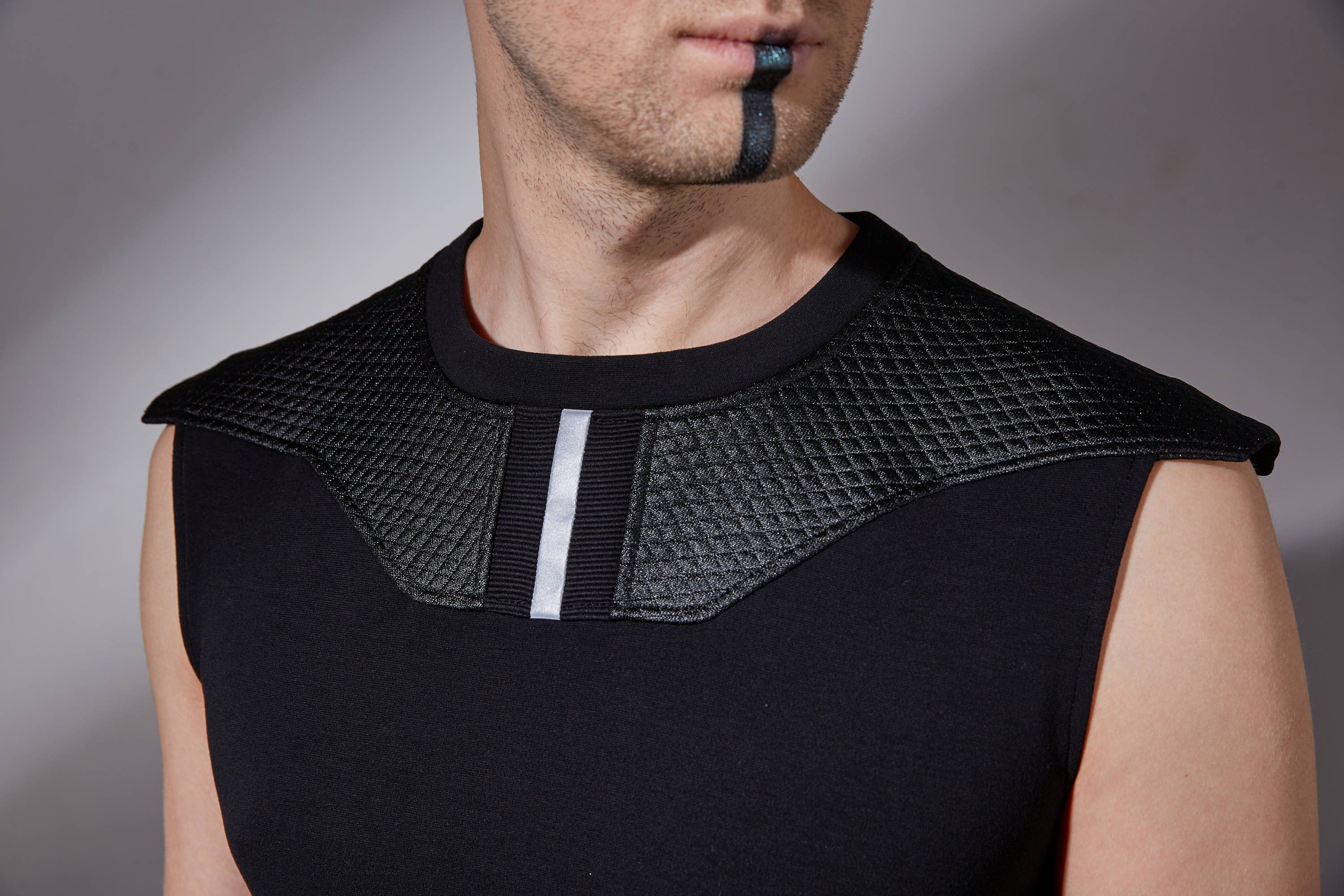 Cyberpunk vest long men's clothing cyberpunk sleeveless | Etsy