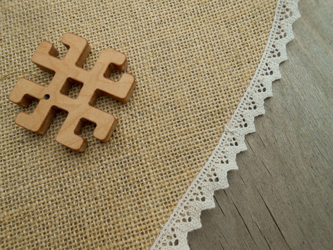 Rustic Christmas Tree Skirt Burlap Tree Skirt Rustic Christmas ...