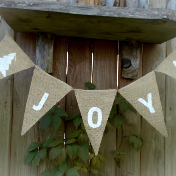Joy Banner - Etsy