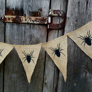 Halloween Spider Banner Halloween Banner Halloween Decoration Spider ...