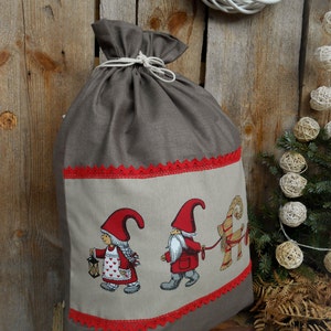 Personalized Santa Sack Personalized Christmas Gift Bag Swedish ...