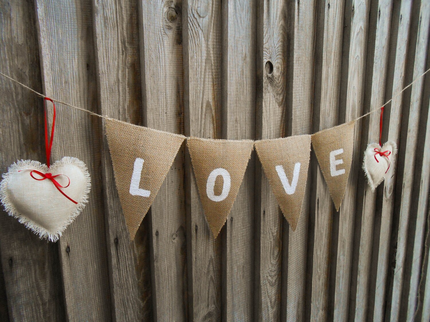 Valentines Day Decor Valentines Day Bunting Love Banner - Etsy