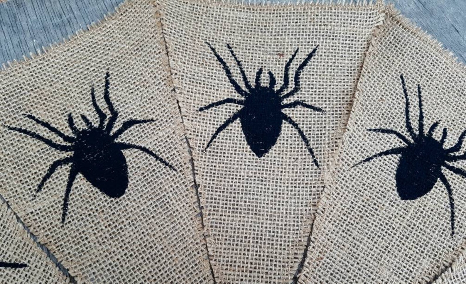 Halloween Spider Banner Halloween Banner Halloween Decoration | Etsy