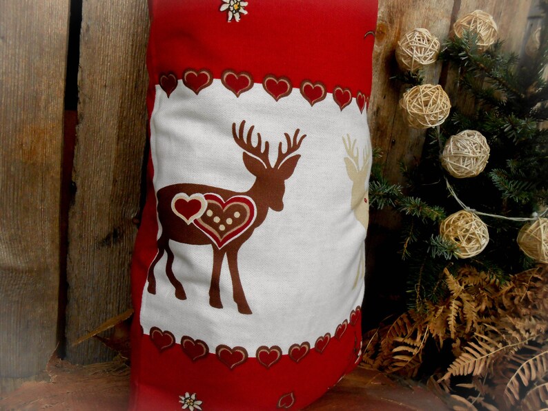 Stag Santa Sacks Swedish Christmas Scandinavian Christmas Gift - Etsy