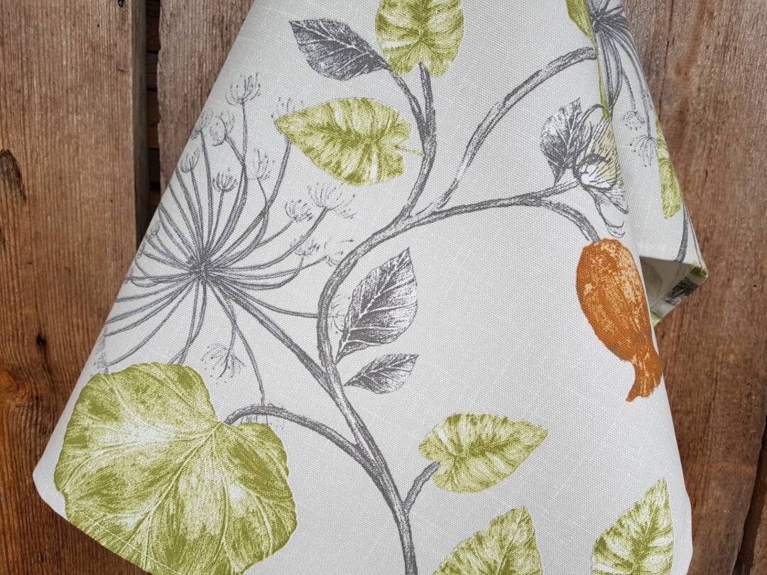 Floral Towel Kitchen Towel Nature Towel Hand Towel Gift for Mother ...