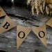Boo Banner Halloween Banner Halloween Bunting Halloween - Etsy