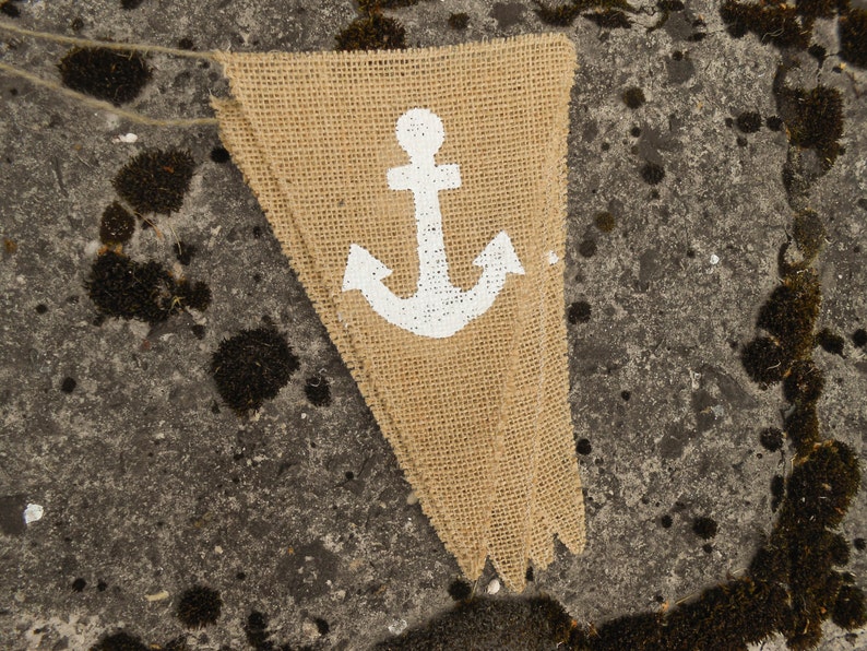 Anchor Banner Nautical Banner Birthday Banner Beach Party | Etsy