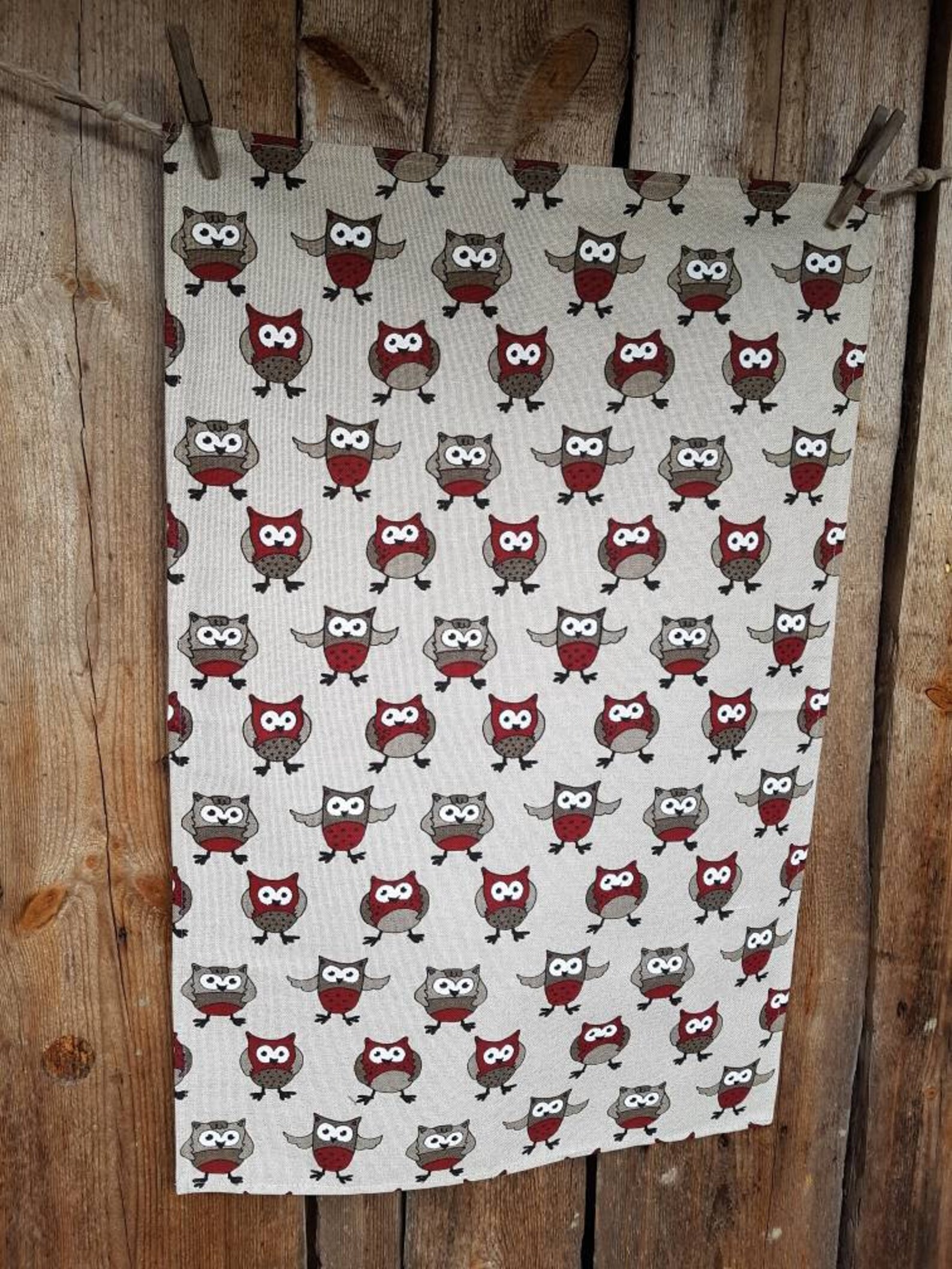 Owl Towel Owl Tea Towel Kitchen Towel Owl Decor Owl Gift for - Etsy
