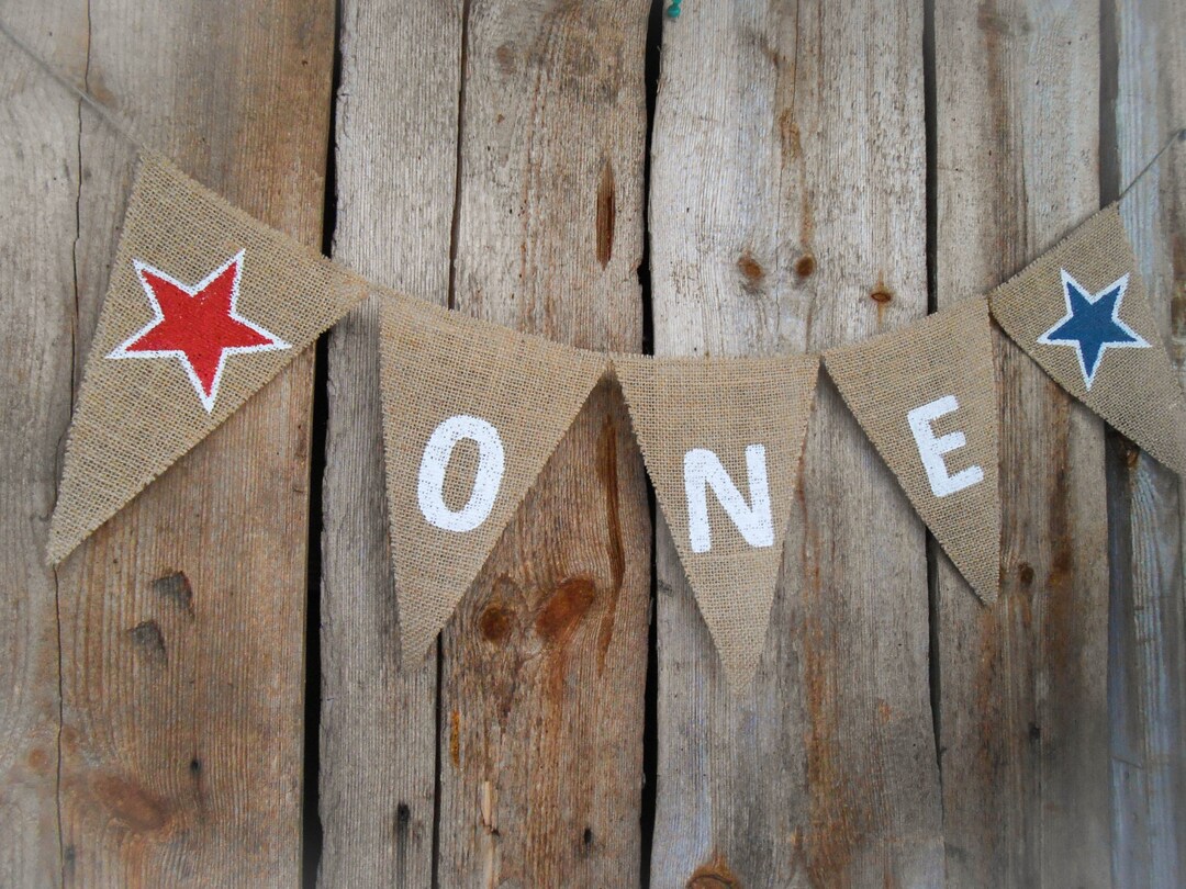 Highchair Banner One Banner I Am One Boy Banner 1st Birthday Banner ...