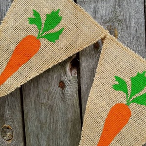 Carrot Banner Spring Decor Easter Banner Vegan Food Decor Easter ...