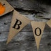 Boo Banner Halloween Banner Halloween Bunting Halloween - Etsy