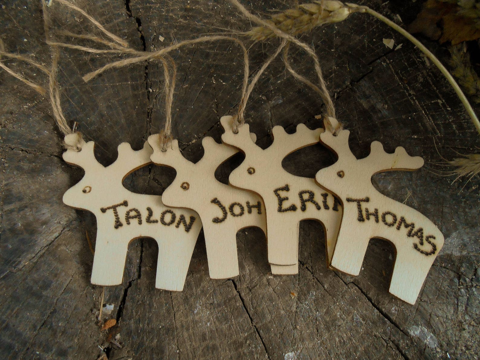 Personalized Gift Tag Personalized Name Tag Christmas Tag - Etsy