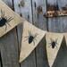 Halloween Spider Banner Halloween Banner Halloween Decoration Spider ...