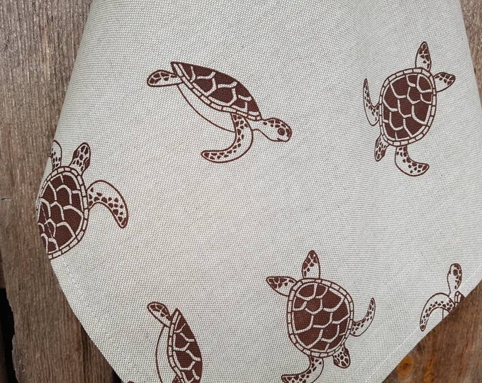 Turtle Tea Towel Turtle Towel Turtle Decor Turtles Towel Kitchen Towel ...