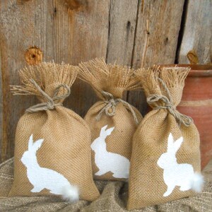 Easter Bunny Gift Bag Easter Treat Bag Easter Decor Easter Basket ...