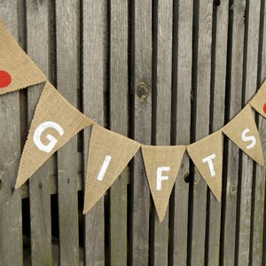 Gift Banner Party Gifts Banner Wedding Gifts Sign Party Decor Gift Sign ...