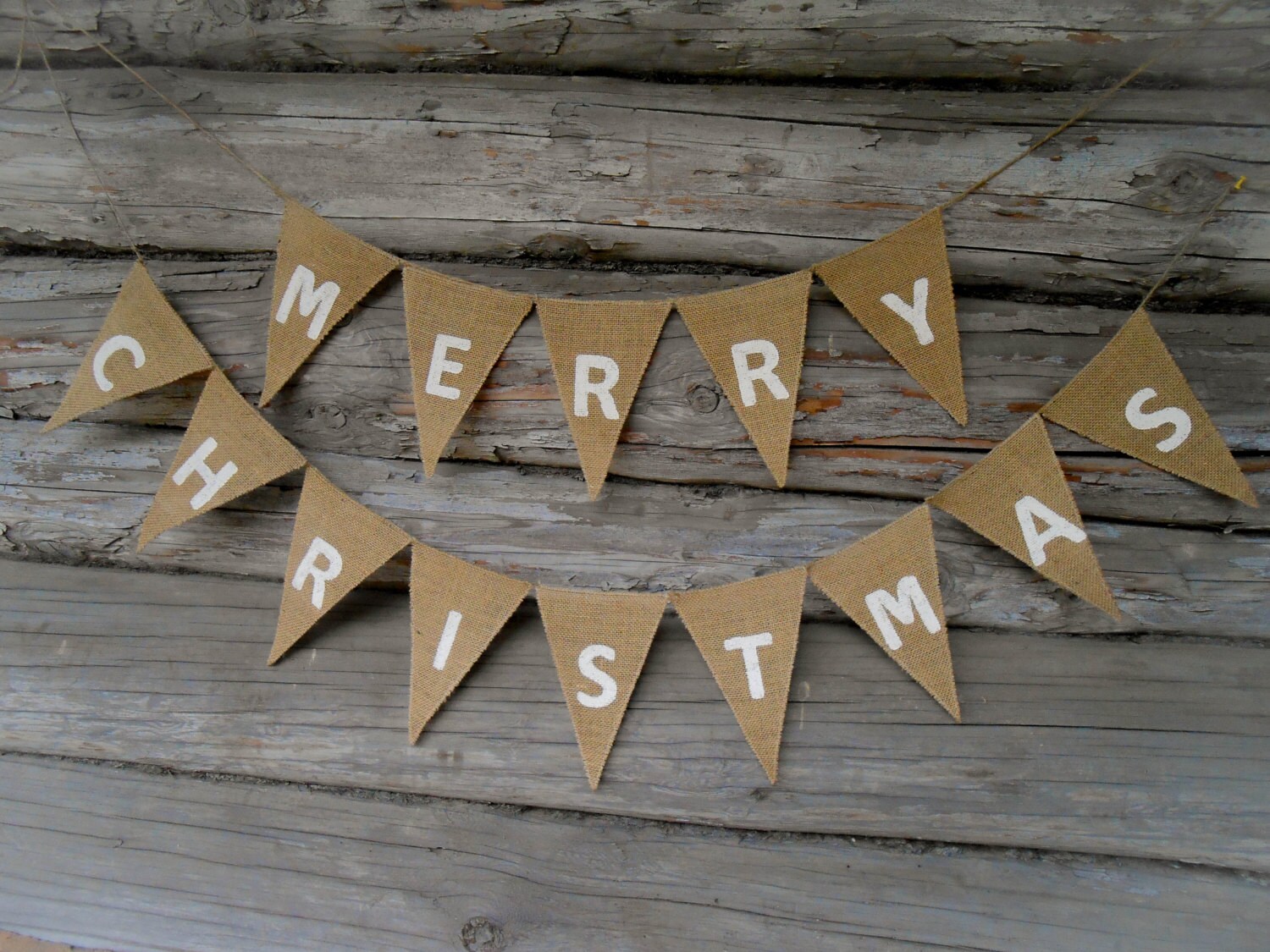 Merry Christmas Garland Holiday Banner Christmas Decor Holiday | Etsy