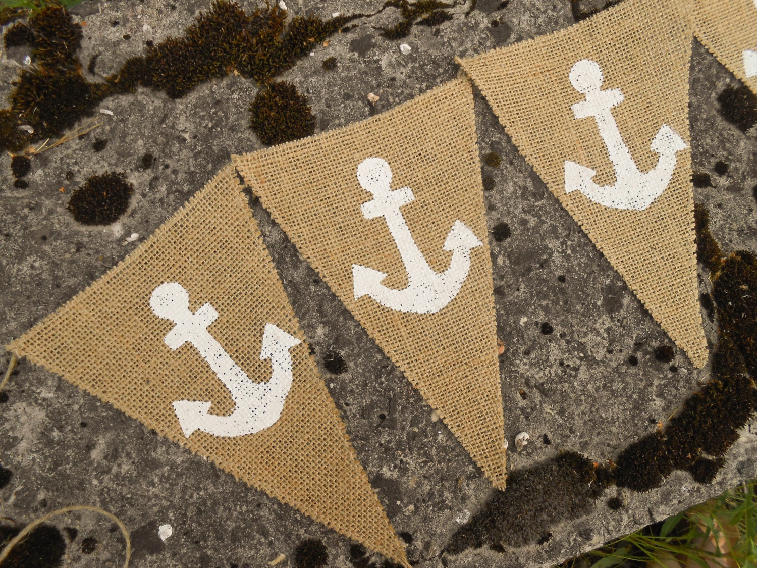 Nautical Anchor Banner Nautical Banner Celebration Banner | Etsy