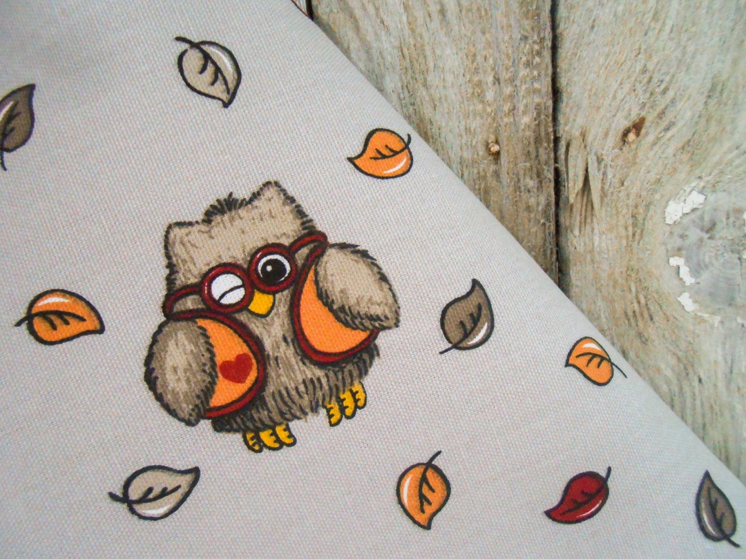 Owl Towel Owl Tea Towel Kitchen Towel Kitchen Owl Owl Decor Linen Towel ...