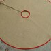 Tree Skirt Burlap Tree Skirt Christmas Tree Skirt Rustic Christmas ...