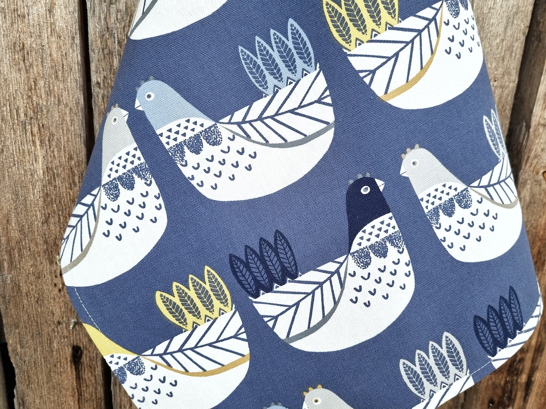 Bird Towel Scandinavian Retro Towel Christmas Gift Bird Tea Towel ...