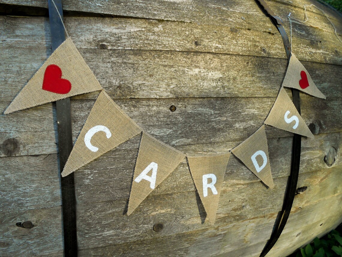 Cards Banner Cards Bunting Party Cards Banner Birthday Cards | Etsy