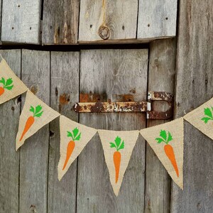 Carrot Banner Spring Decor Easter Banner Vegan Food Decor Easter ...