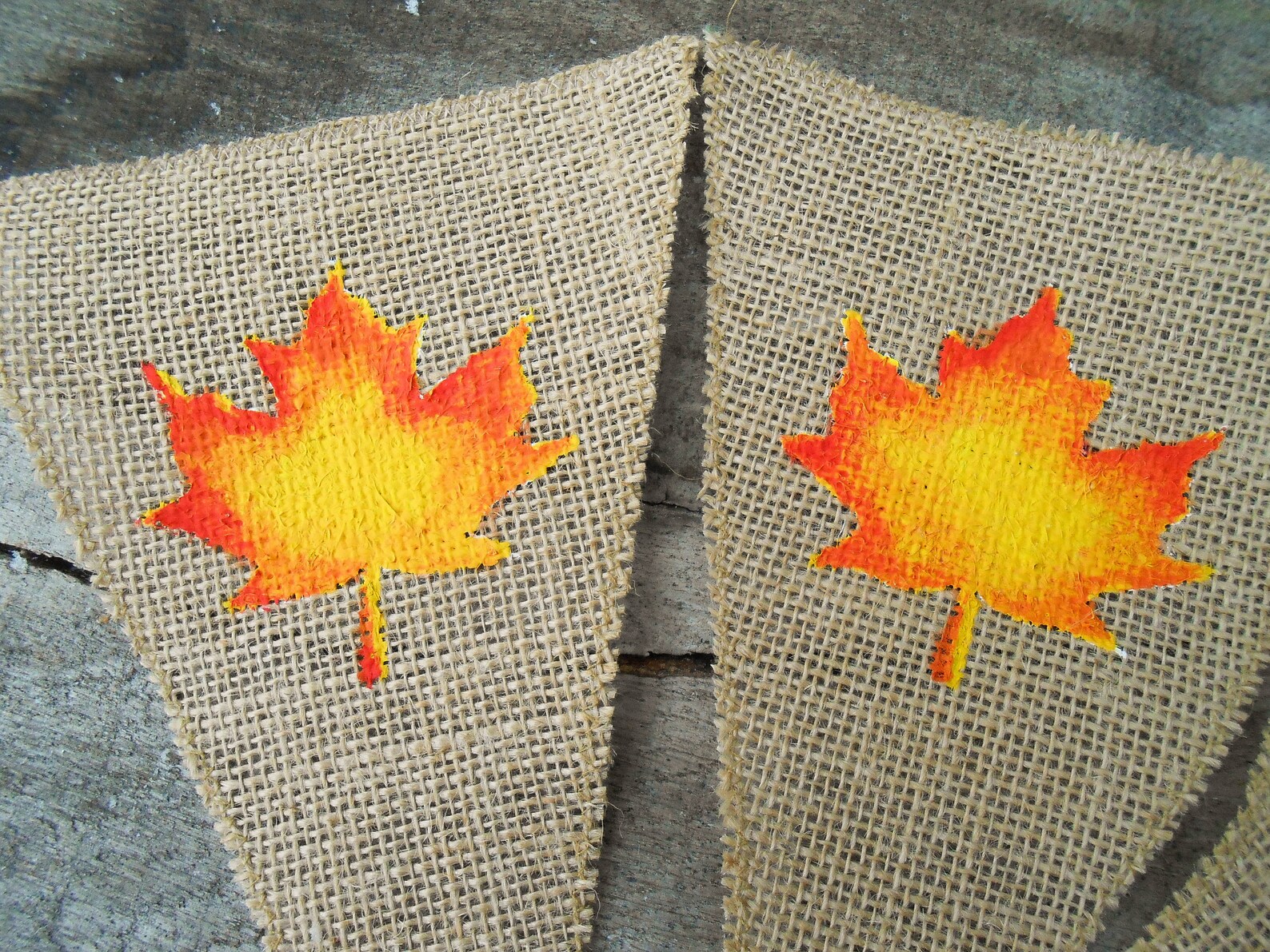 Autumn Banner Fall Banner Maple Leaf Banner Maple Banner - Etsy