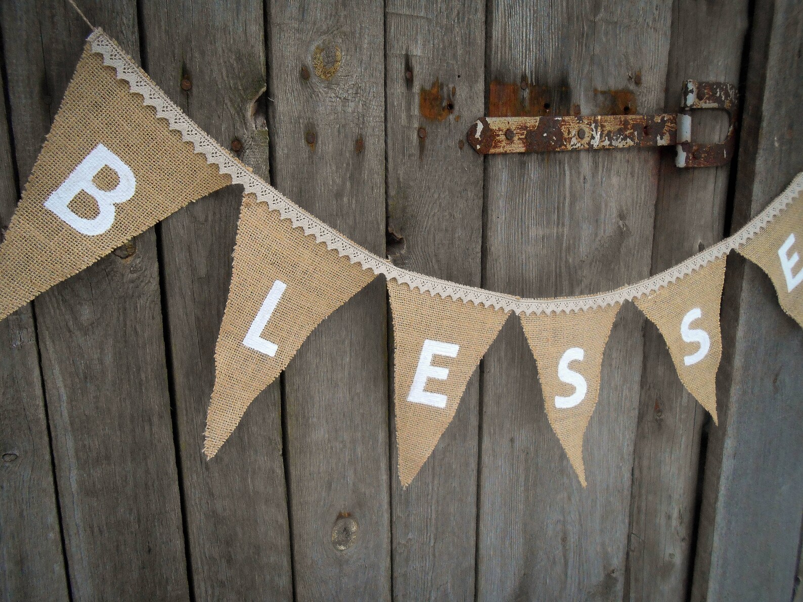 Blessed Banner Blessed Bunting Blessed Garland Thanksgiving - Etsy