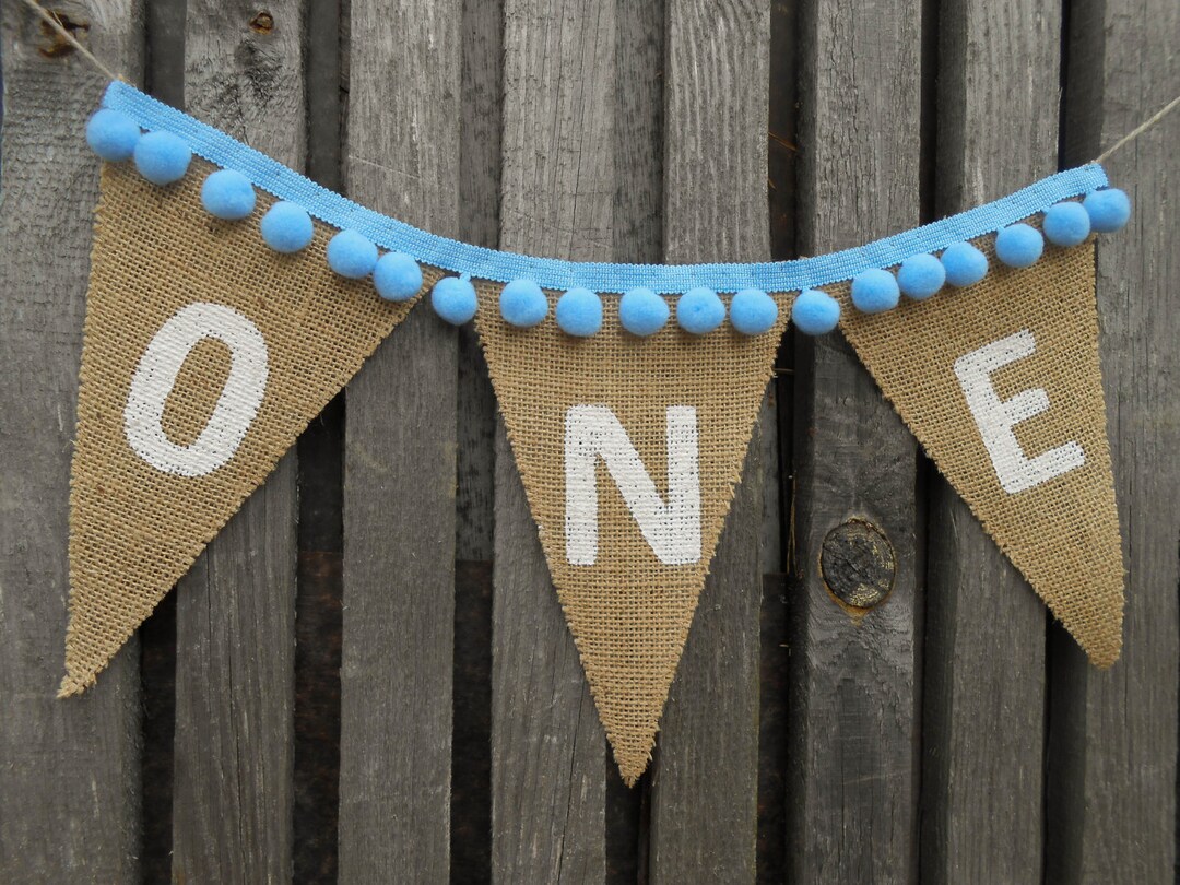 One Banner High Chair Banner I Am One Boy Banner 1st Birthday Banner ...