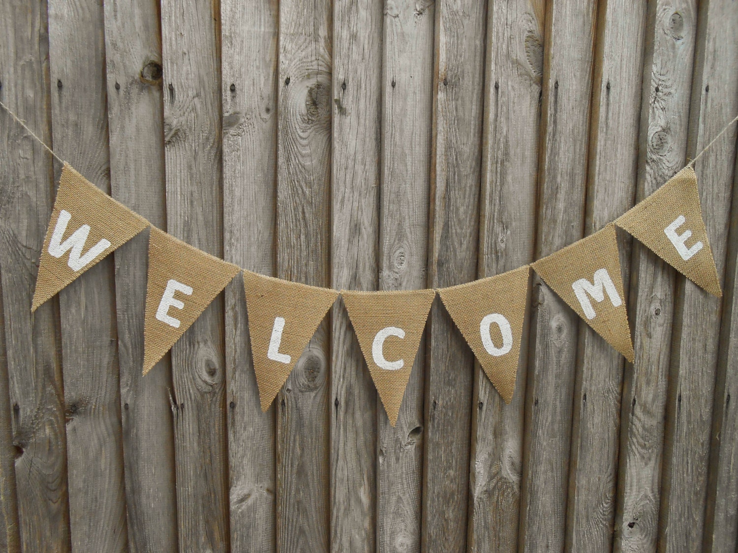 Welcome Banner Wedding Banner Welcome Sign Burlap Banner - Etsy