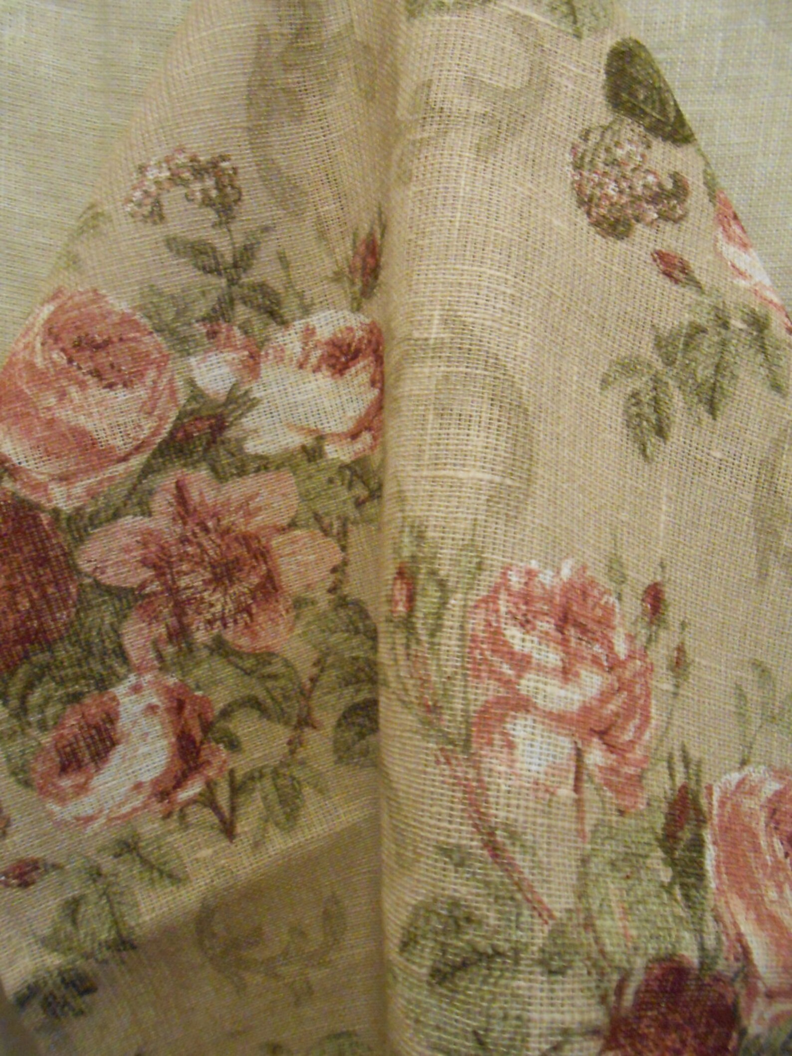 Shabby Roses Towel Shabby Chic Towel Tea Towel Kitchen Towel | Etsy