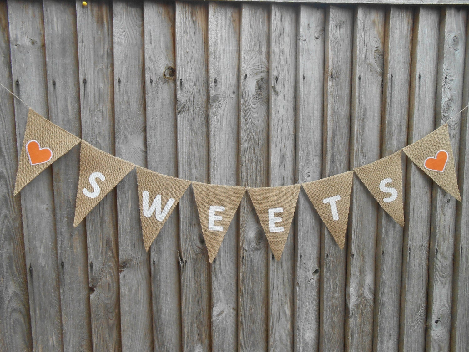 Sweets Banner Wedding Sweets Banner Sweets Sign Burlap Banner - Etsy