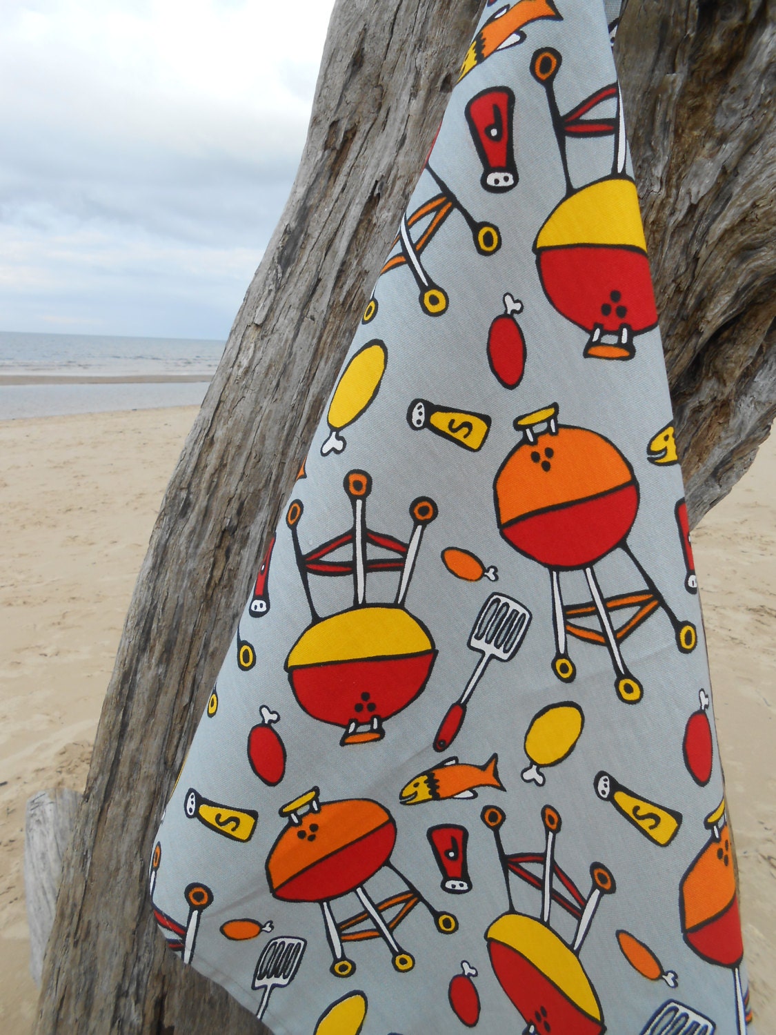 Picnic Towel Grill Towel Outdoor Cooking Kitchen Towel Tea Towel Dish ...