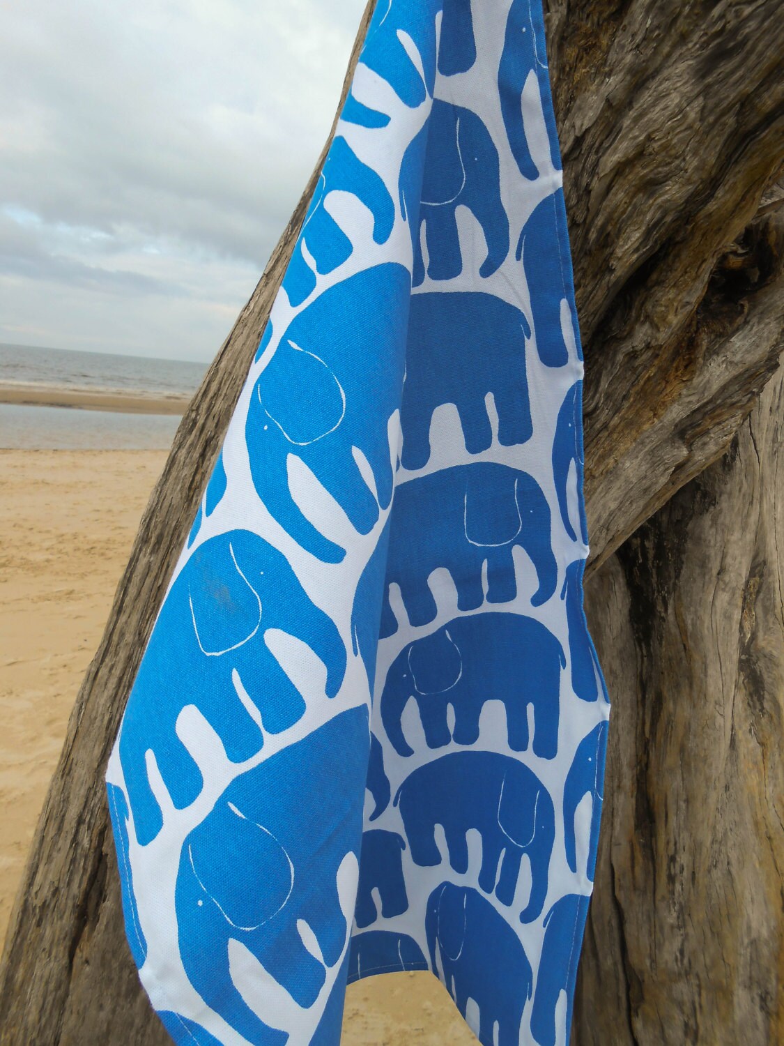 Elephant Tea Towel Elephant Gift Kitchen Towel Kitchen Linen | Etsy