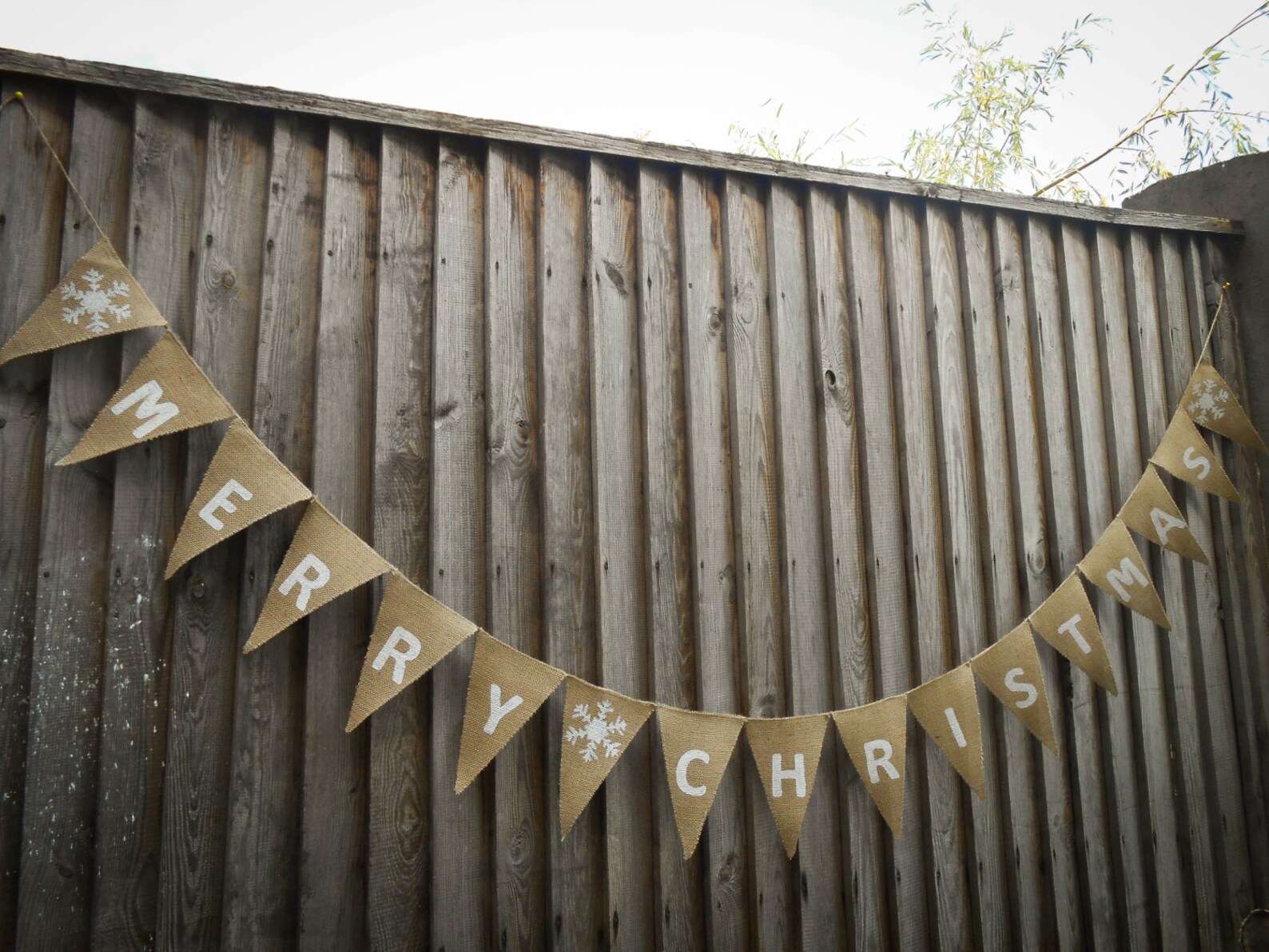 Merry Christmas Banner Christmas Garland Holiday Banner - Etsy