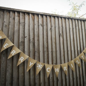 Merry Christmas Banner Christmas Garland Holiday Banner Christmas Decor ...