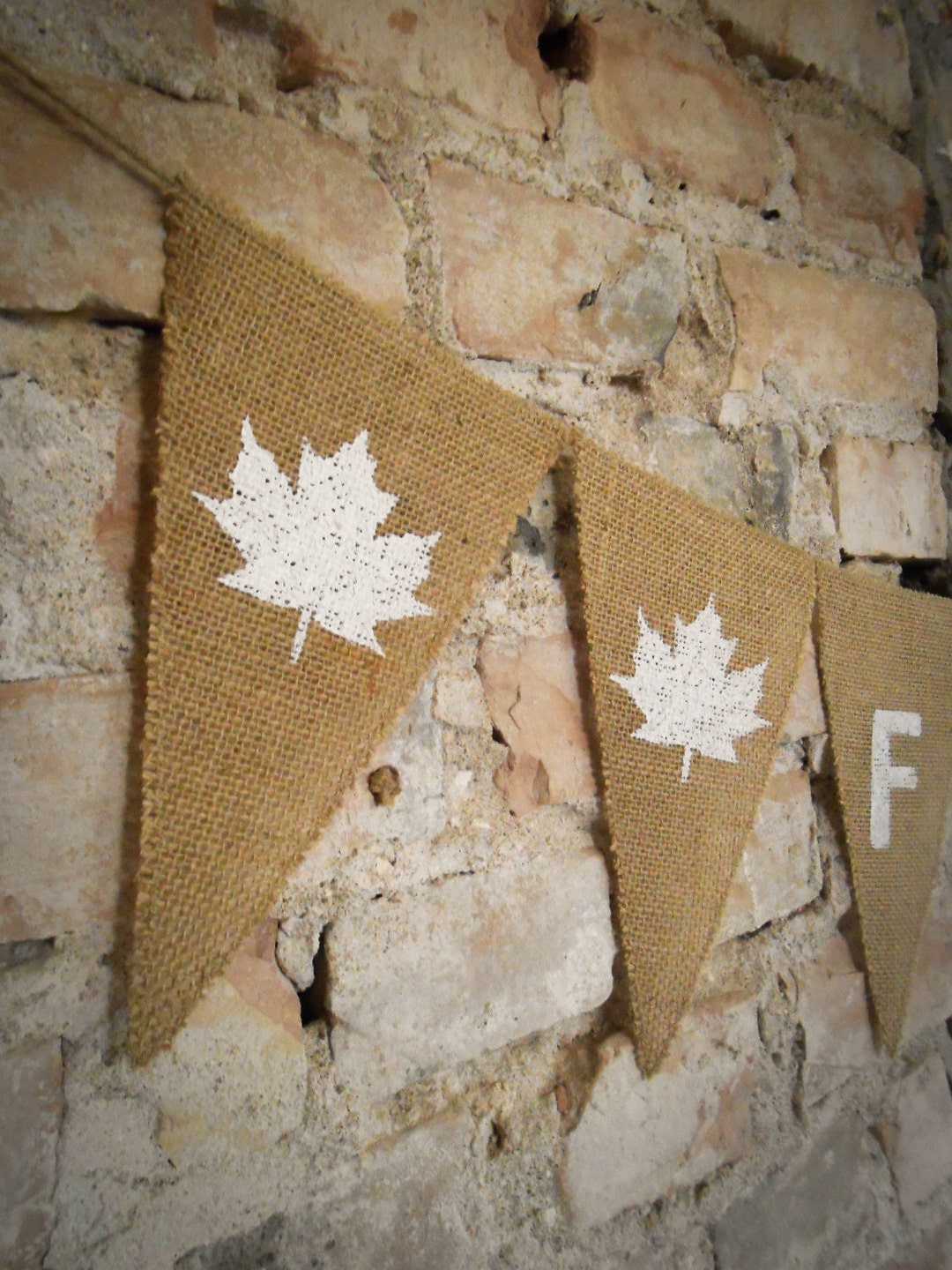 Fall Banner Fall Bunting Fall Garland Autumn Decor Thanksgiving Decor ...