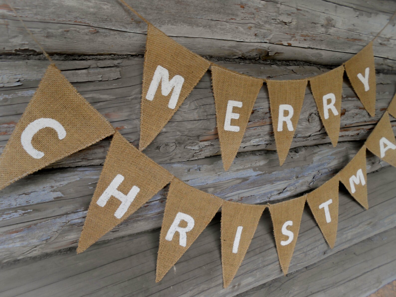 Merry Christmas Garland Holiday Banner Christmas Decor Holiday | Etsy