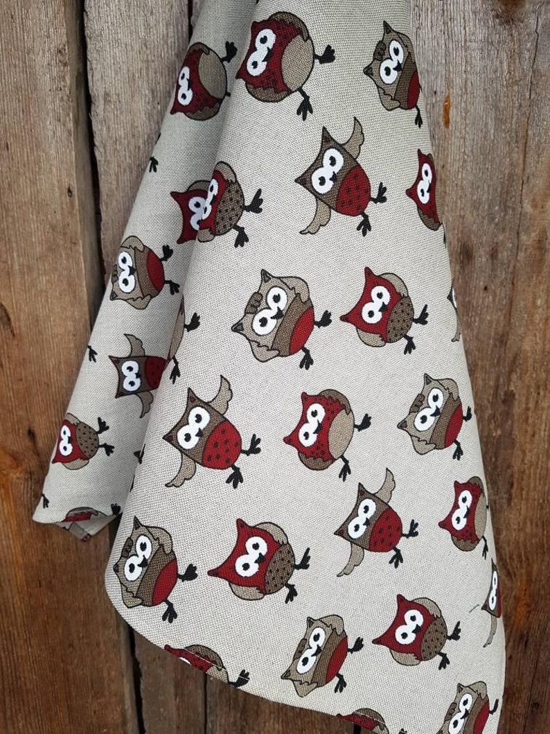 Owl Towel Owl Tea Towel Kitchen Towel Owl Decor Owl Gift for - Etsy