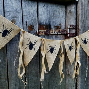 Halloween Spider Banner Halloween Banner Halloween Decoration Spider ...