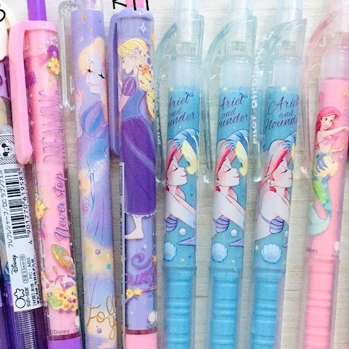 Japan Disney Princess Pencil Cute Ariel Alice Jasmine - Etsy
